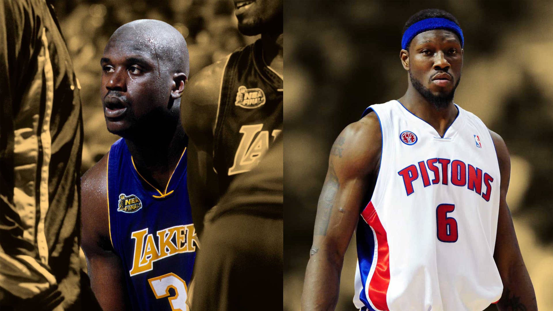 Ben Wallace reflects on the challenge of defending Shaquille O'Neal ...
