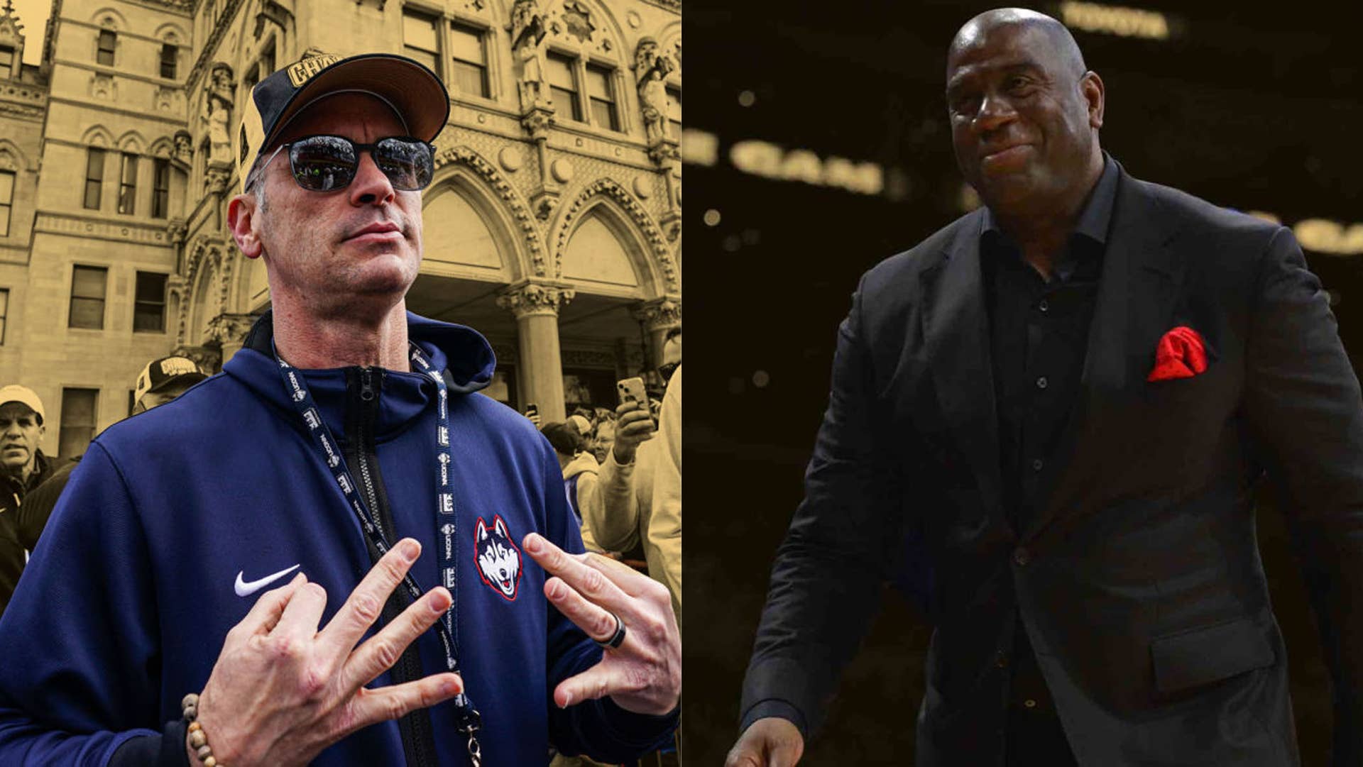 Magic Johnson endorses Dan Hurley as the next L.A. Lakers coach ...