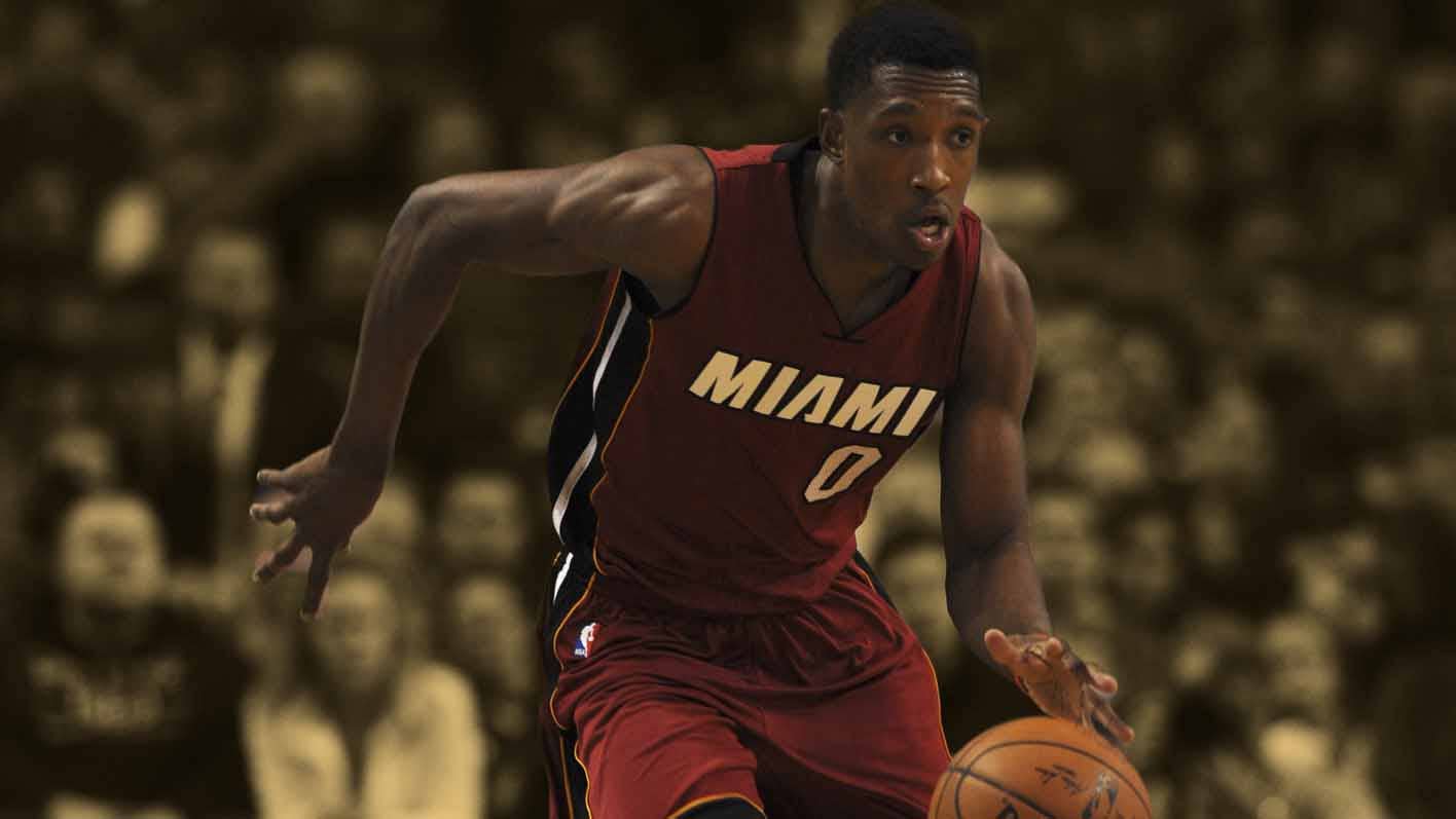 Josh Richardson's rookie duties for Chris Bosh and Amar'e Stoudemire ...