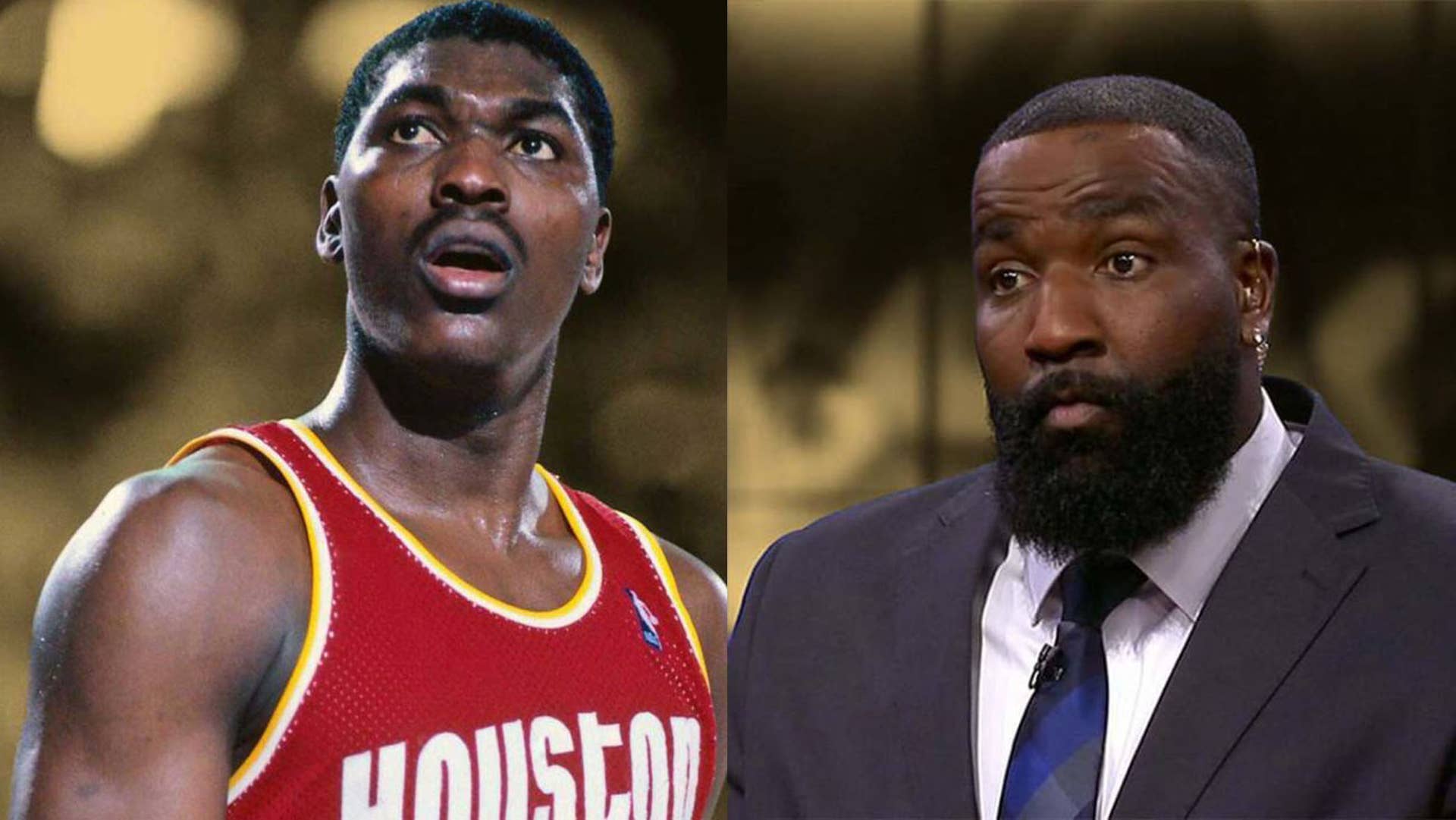 Kendrick Perkins on why he looked up to Hakeem Olajuwon growing up: "He ...