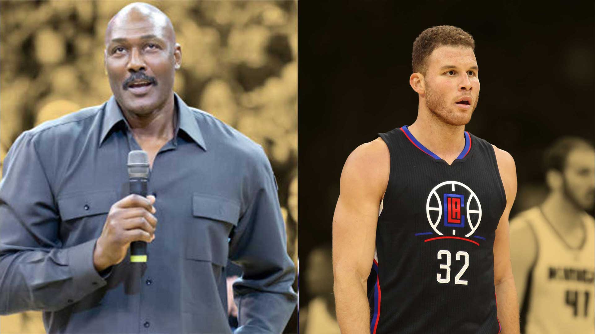 When Karl Malone told Blake Griffin to hit people on live television ...