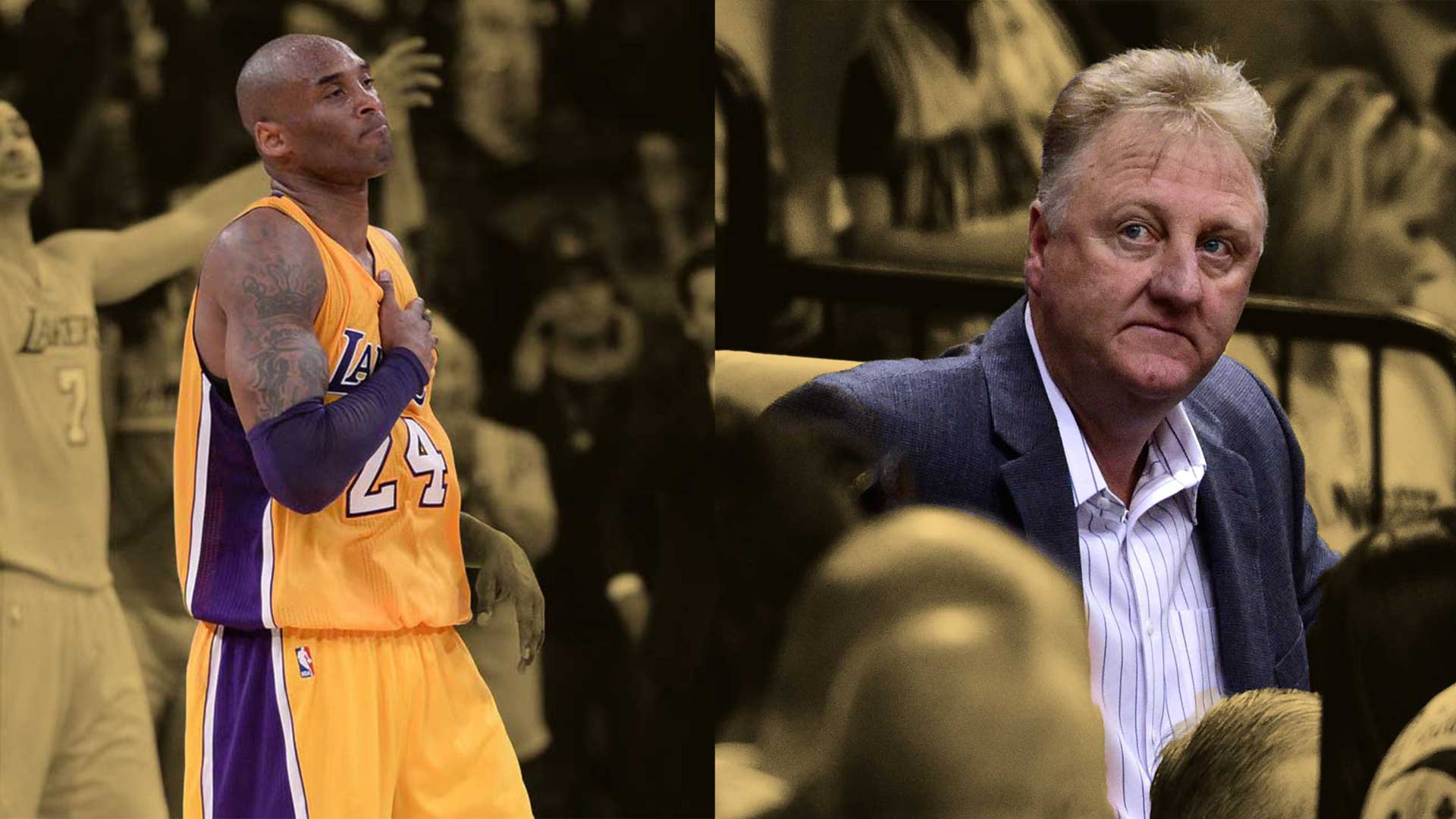 Kobe applied a lot of things to his game from Larry Bird - Basketball ...
