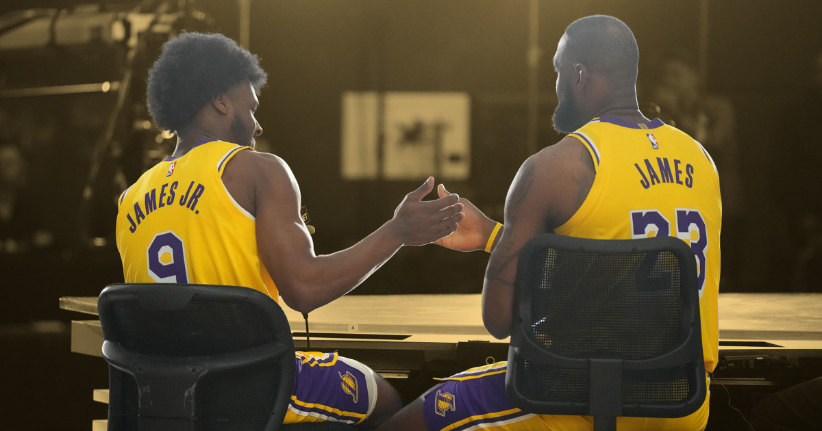 Chandler Parsons wants to see Bronny James share the stage with Lebron ...