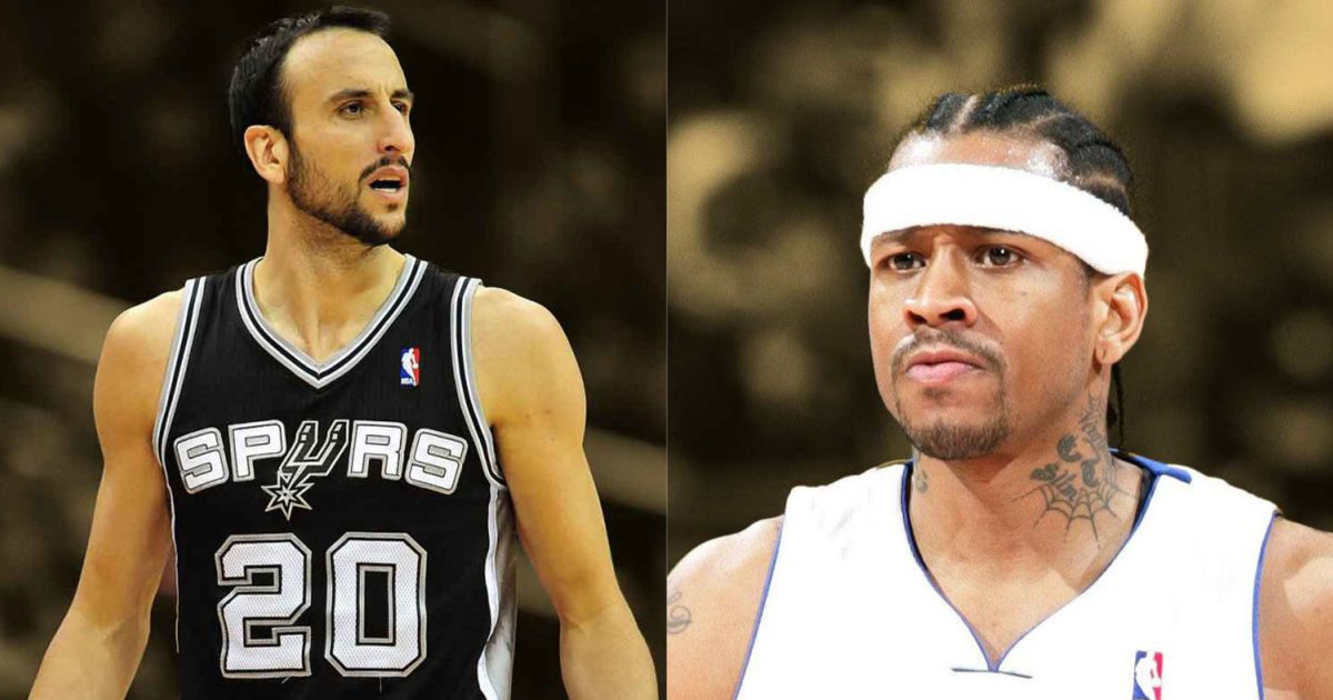 Allen Iverson believed Manu Ginobili would've been one of his best ...