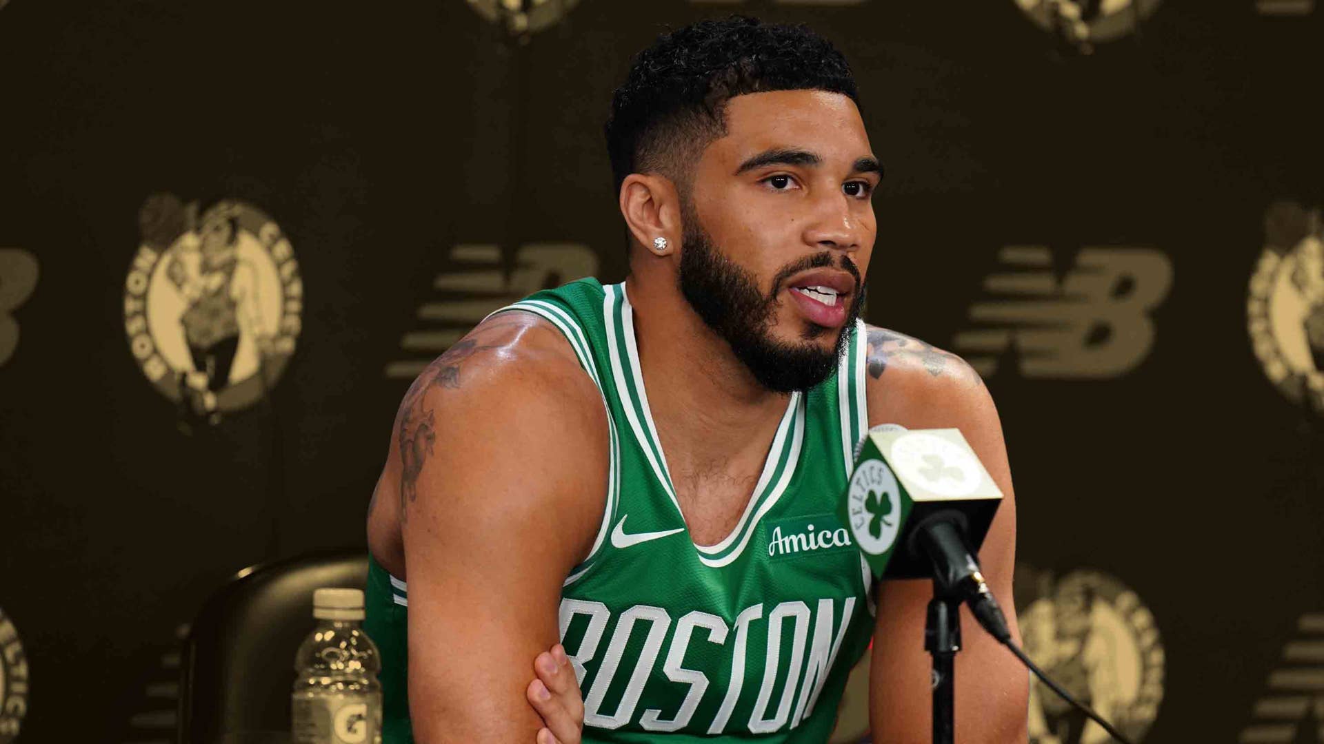 Jayson Tatum admits he worked on changing his shooting form this summer ...