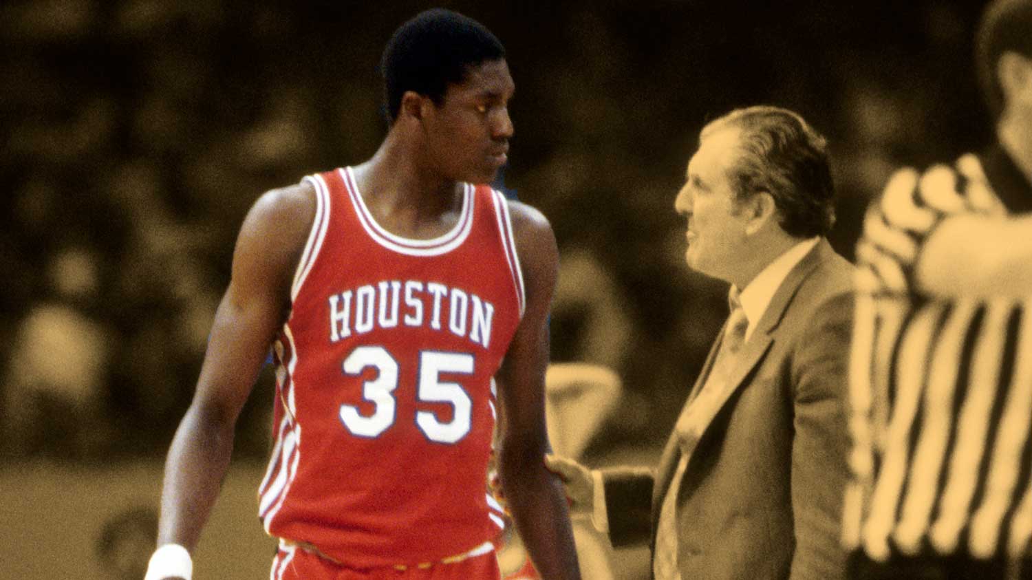 Hakeem Olajuwon on the first time he entered the University of Houston ...