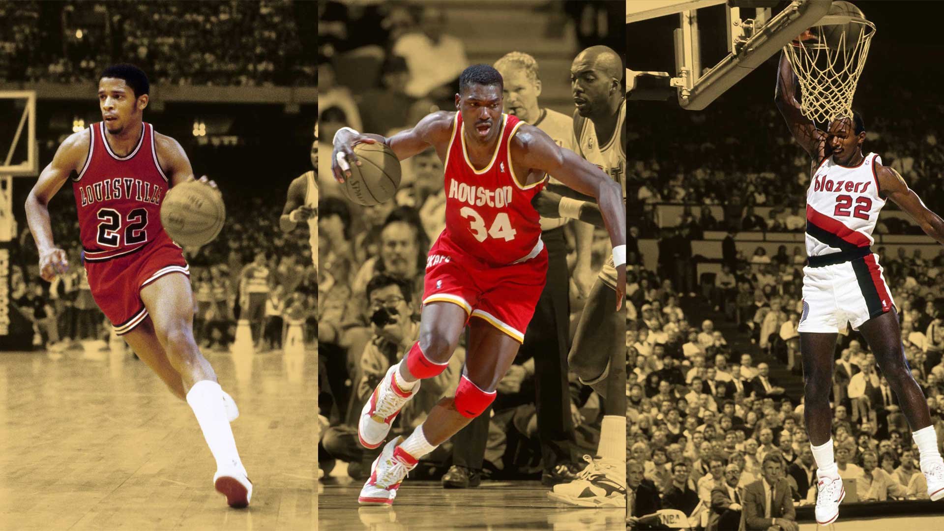 Hakeem Olajuwon on Rockets drafting Rodney McCray over Clyde Drexler ...