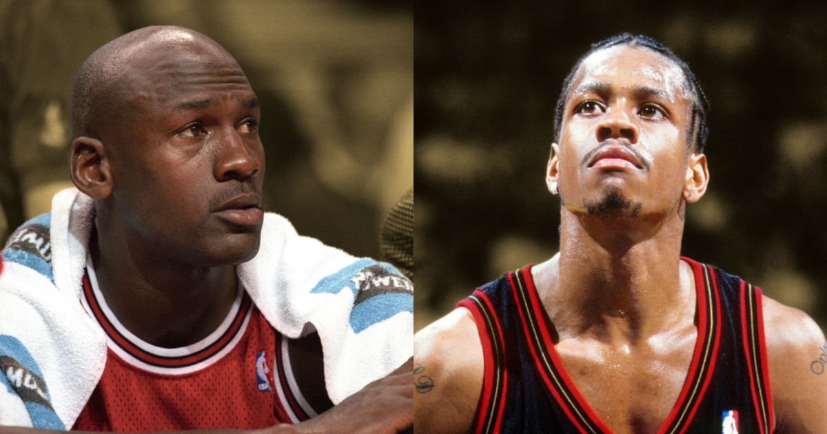 Allen Iverson says he embarrasses his friends around MJ - Basketball ...