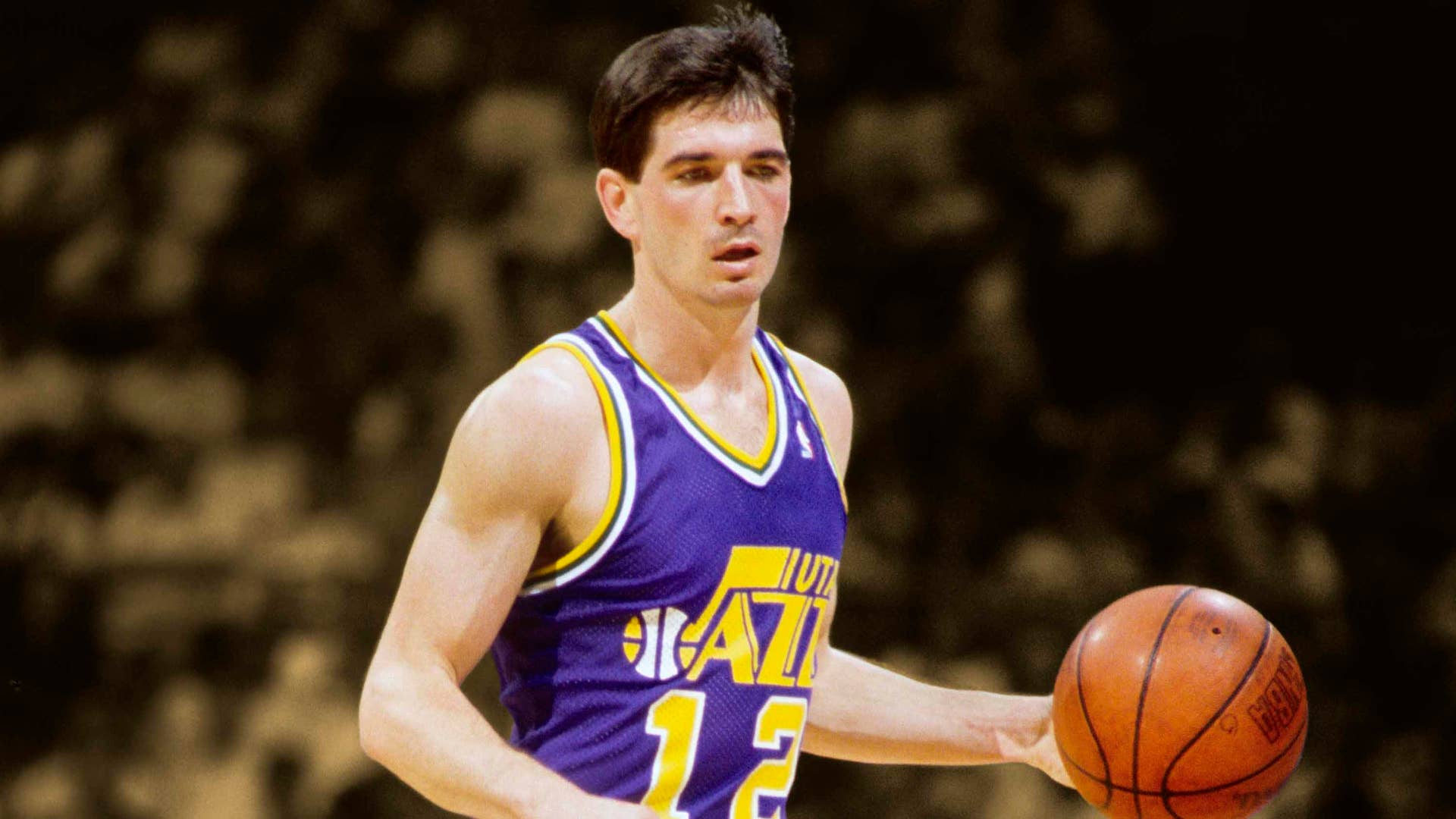 John Stockton wore Andre Agassi's signature tennis shoes for an entire ...