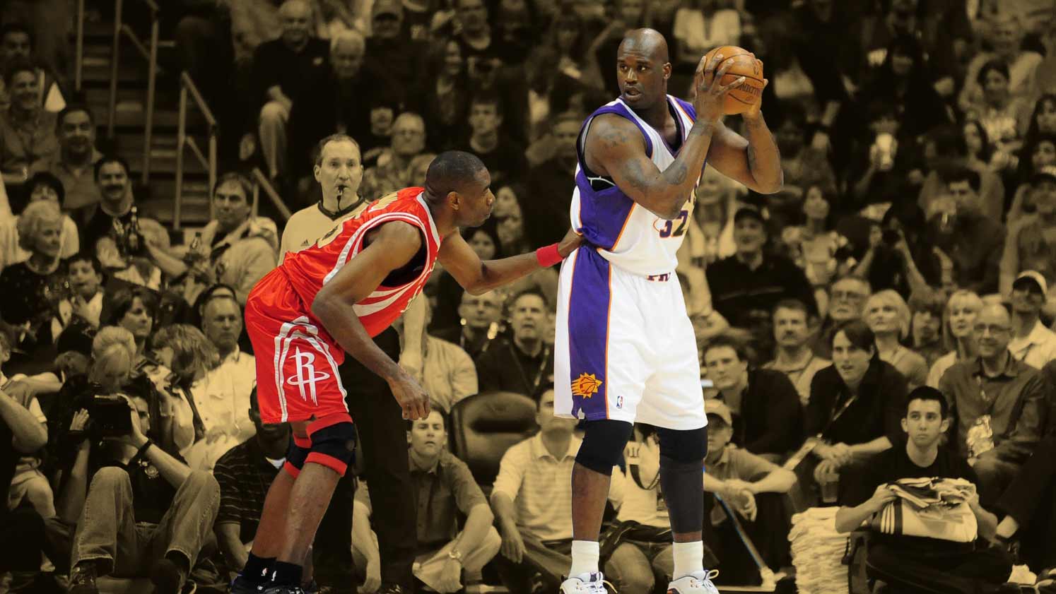 Shaquille O'Neal and Dikembe Mutombo hilariously argued on national TV ...