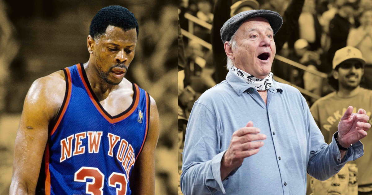 Patrick Ewing once nearly injured the actor Bill Murray and his kids ...