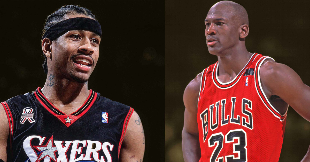 Allen Iverson admits iconic crossover on Michael Jordan has become overrated: "I think that one ...