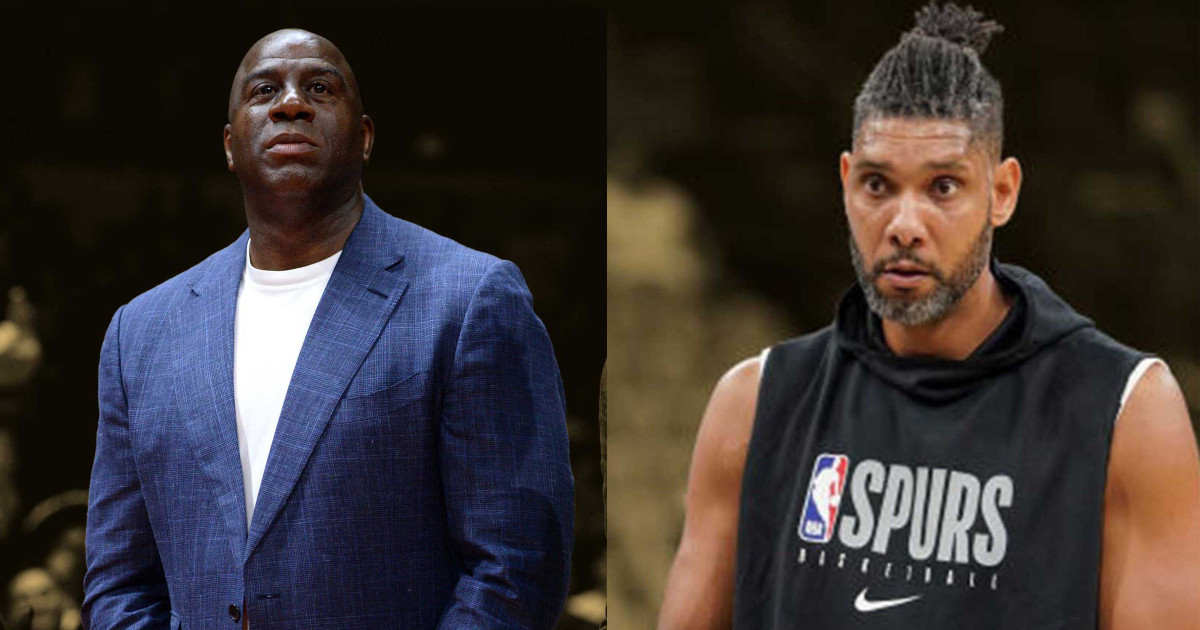 Magic says Tim Duncan became the best power forward with 5 rings ...