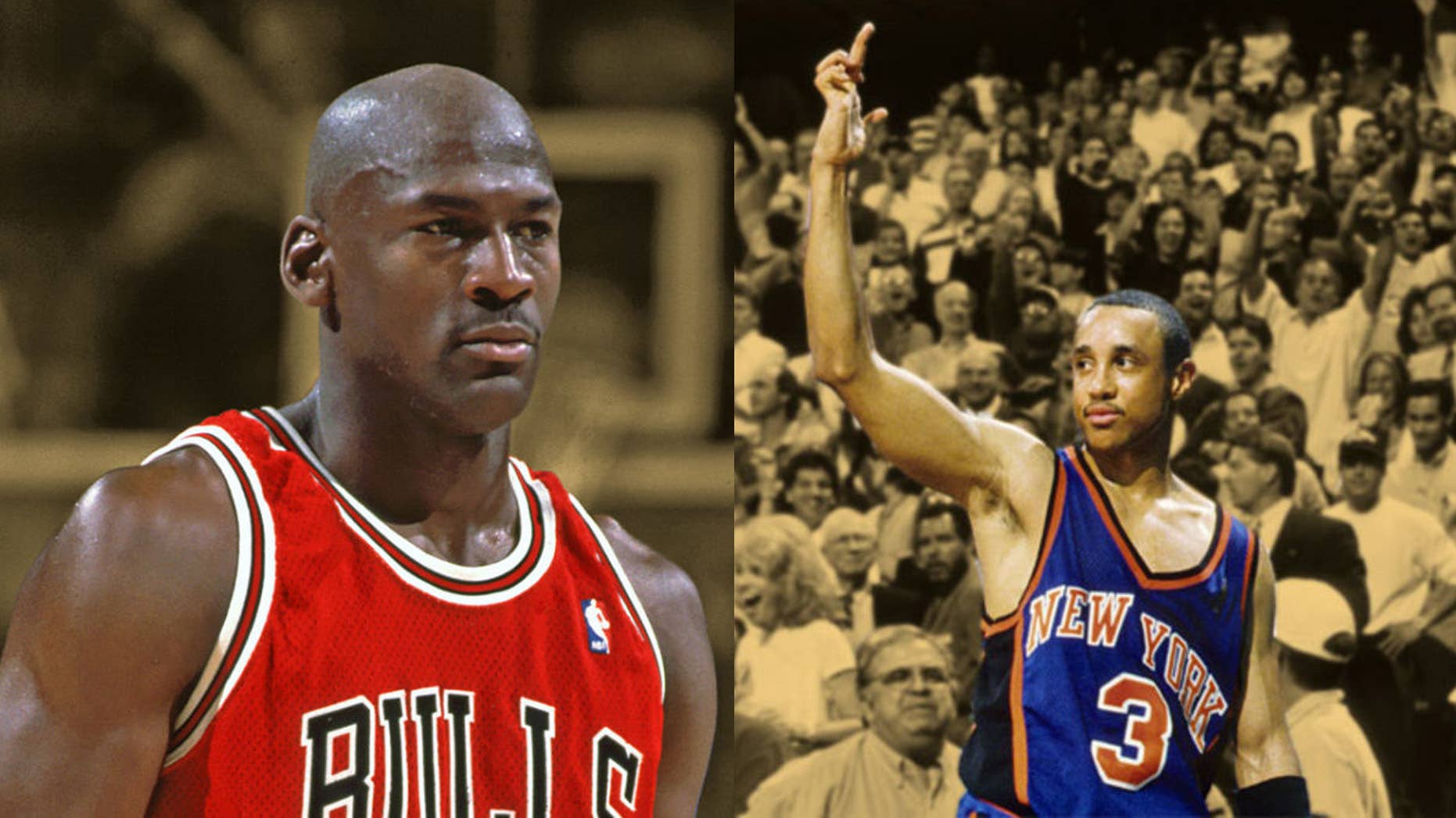 Starks didn't think his iconic dunk over Jordan was memorable ...