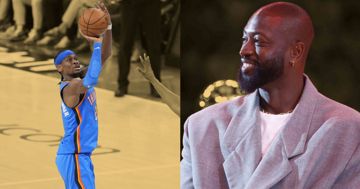 D-Wade sees SGA as the face of the NBA's mid-range renaissance ...