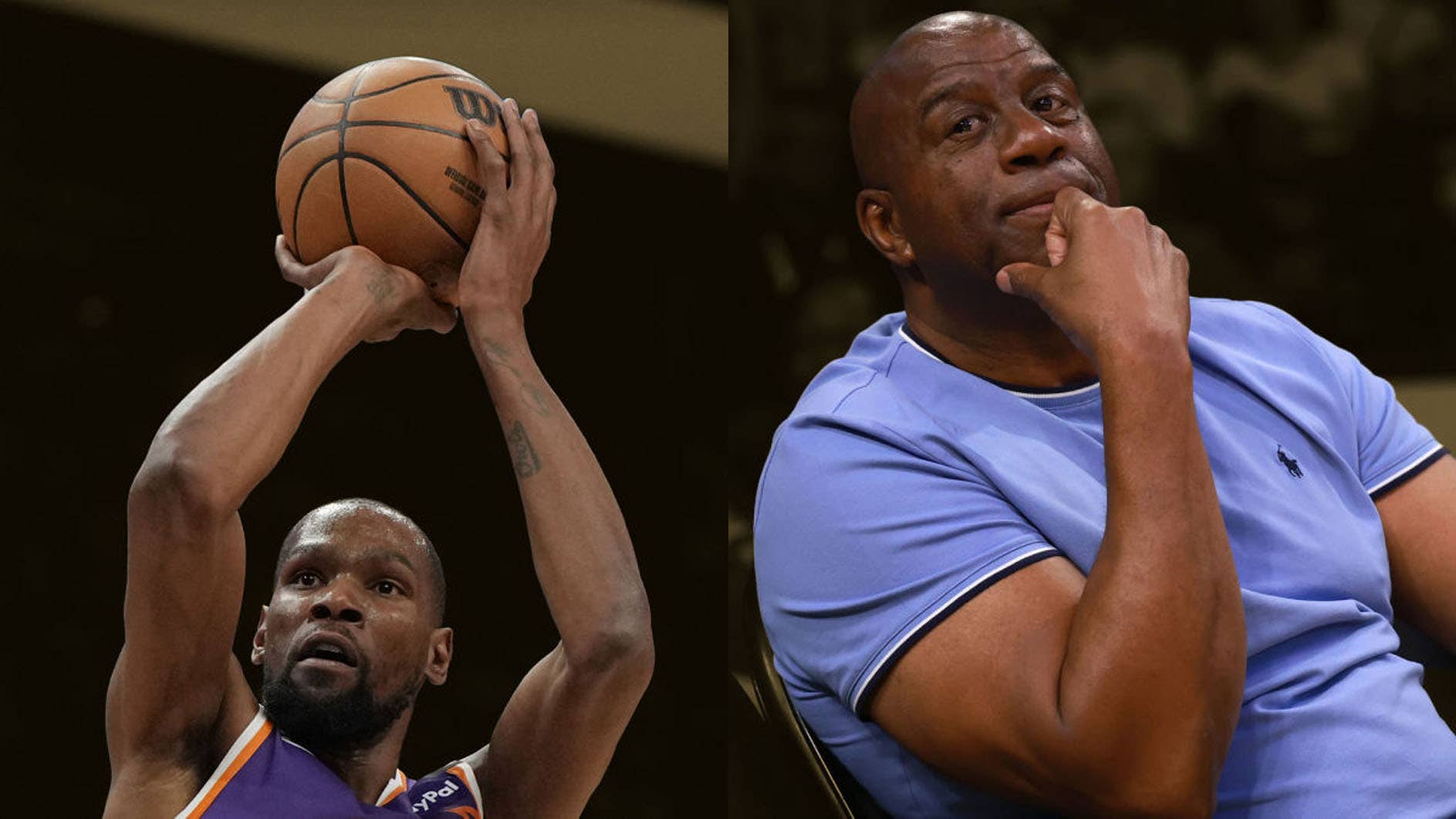 Magic Johnson believes KD could be the answer to Knicks' woes ...