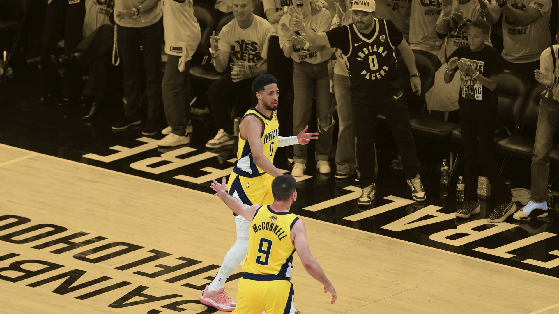 Haliburton says T.J. McConnell is the engine behind the Pacers' finals ...