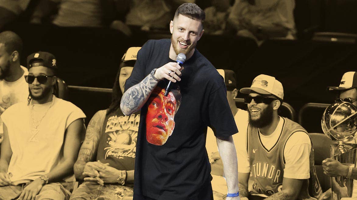 Hartenstein says OKC didn't know how to open champagne bottles ...