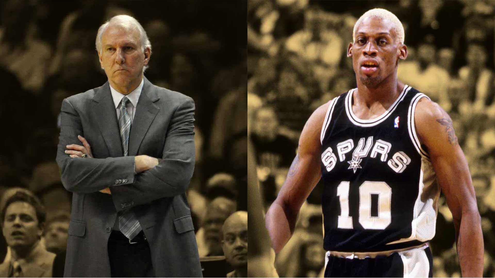 Popovich says Rodman had to go if the Spurs wanted to win - Basketball ...