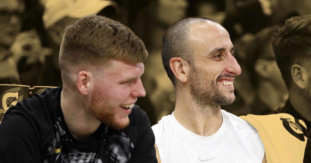 Davis Bertans recalled a memorable dinner with Manu Ginobili ...