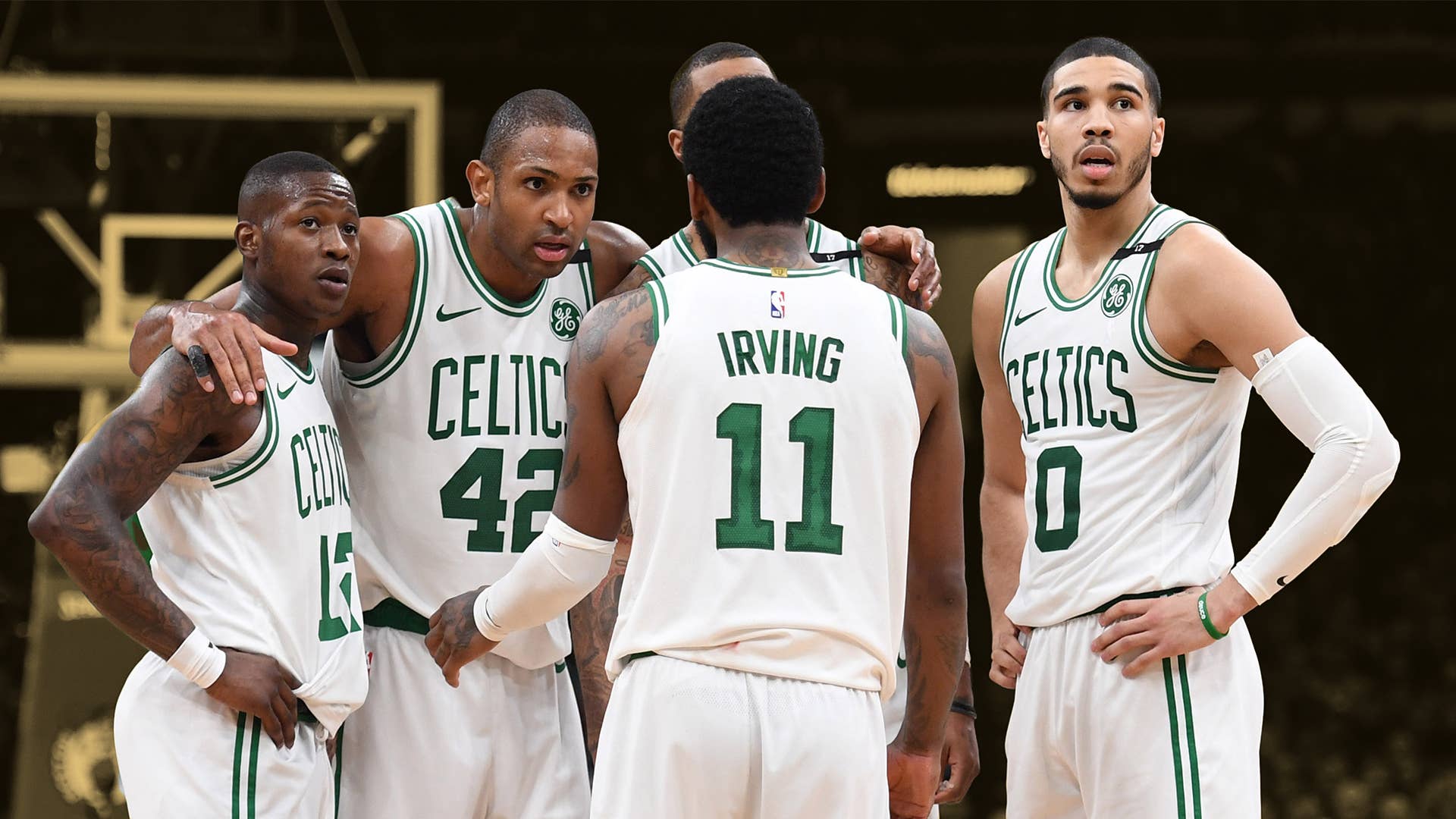 Kyrie on having better teammates in Boston than in Cleveland ...