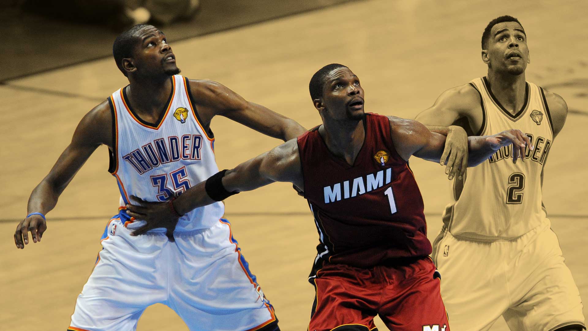 Durant called Chris Bosh a "fake tough guy" after a 2011 game ...