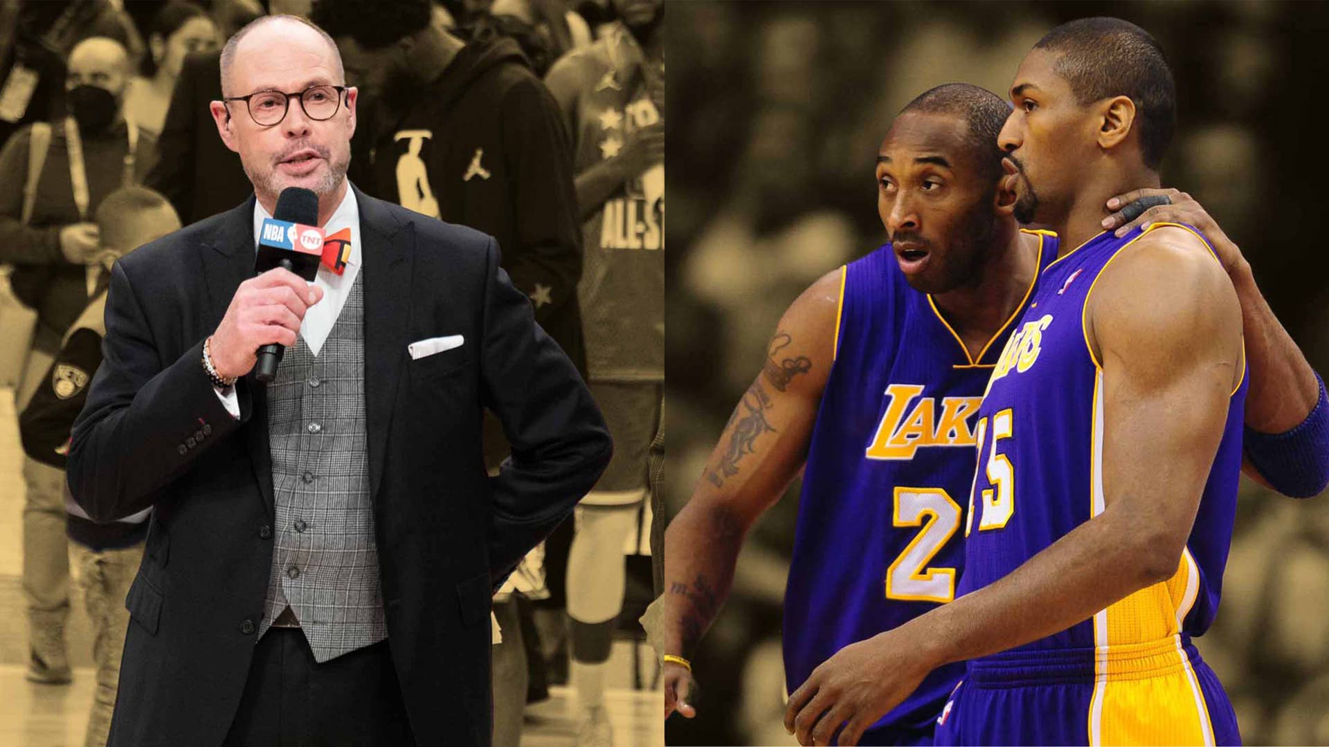 Why Kobe stopped Ron Artest's interview before 2010 Finals - Basketball ...