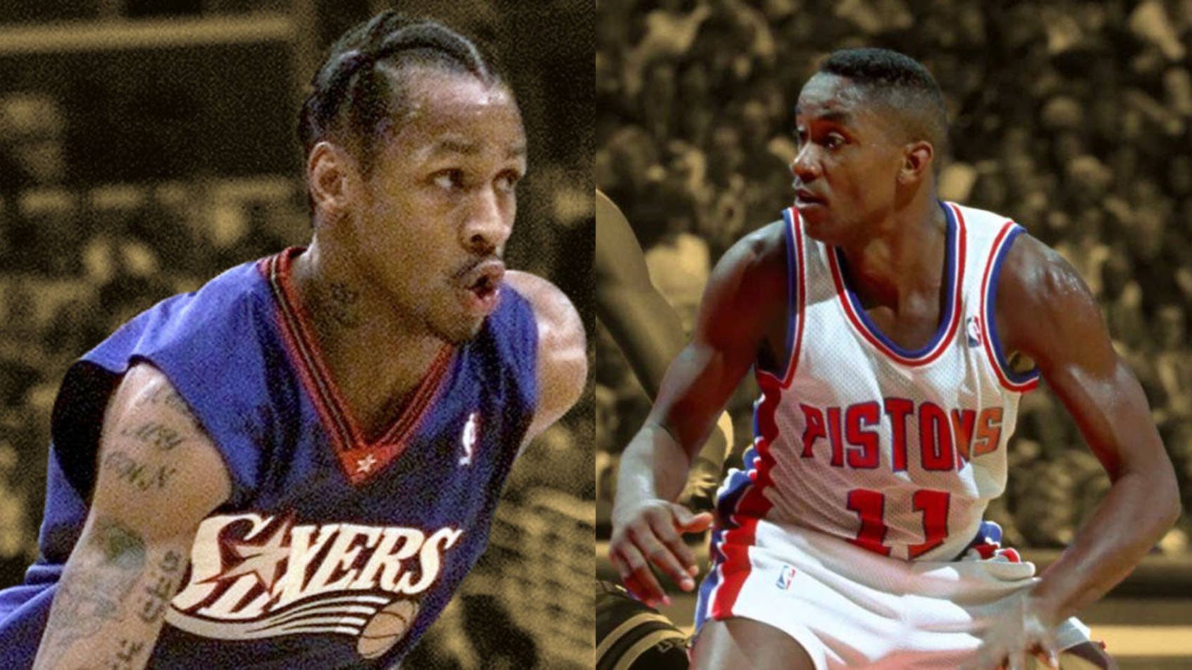 Iverson told Isiah Thomas he was honored to be compared to him ...