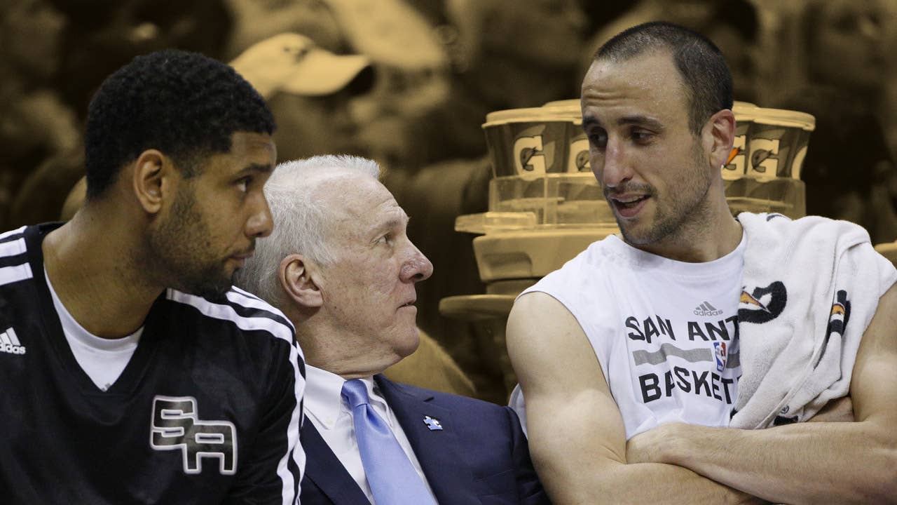 Gregg Popovich hyped Manu Ginobili's arrival to Tim Duncan - Basketball ...