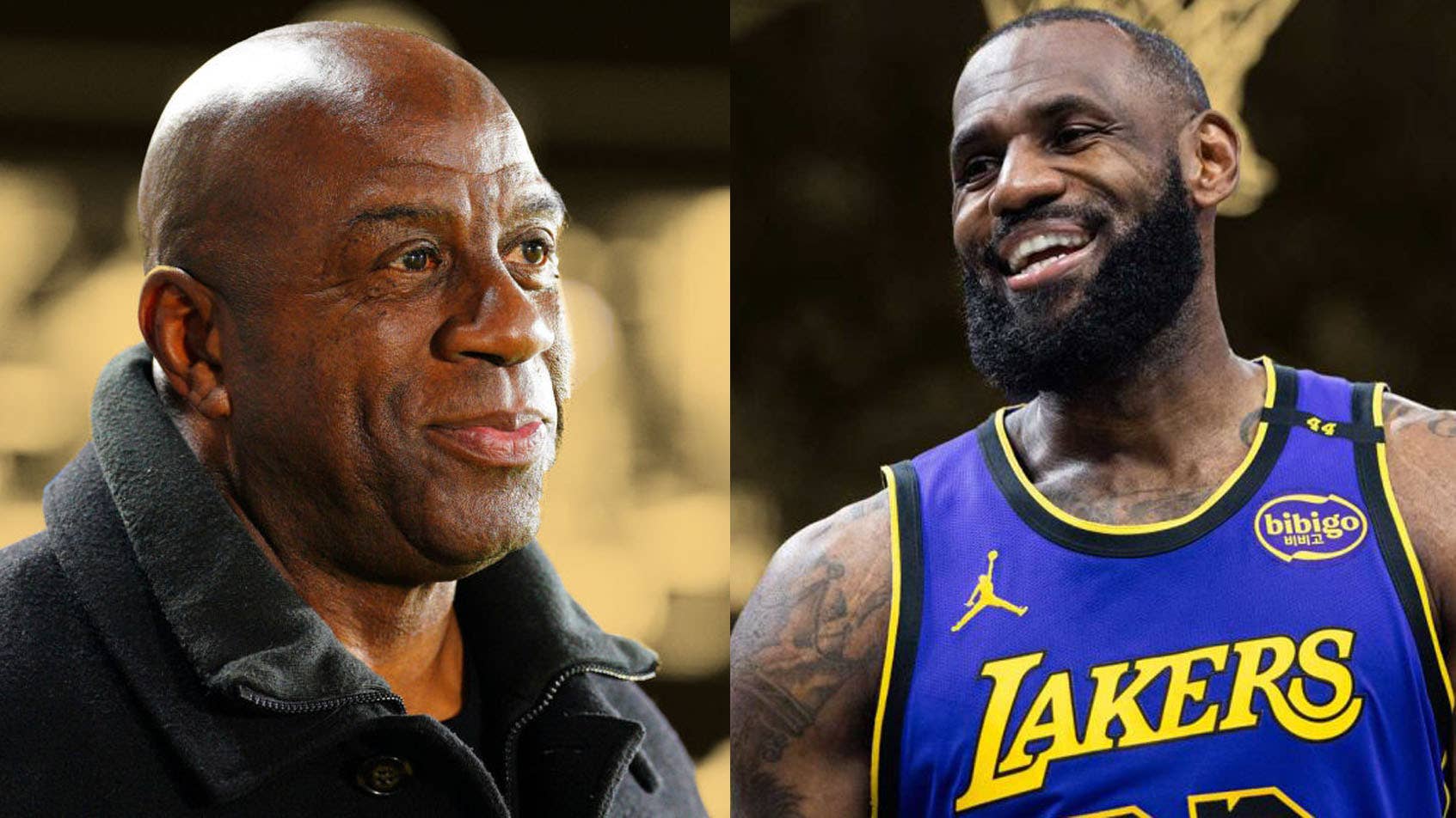 Magic Johnson leaves out LeBron James from his Top 5 Lakers ...