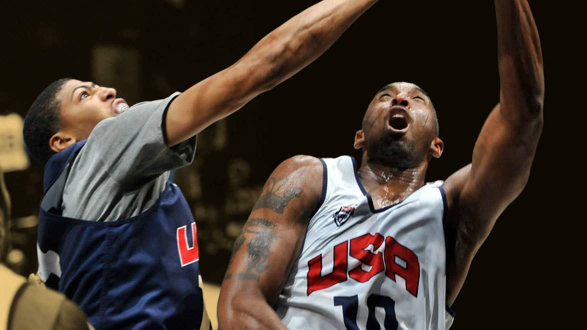 When Kobe Bryant took 19-year-old Anthony Davis under his wing ...
