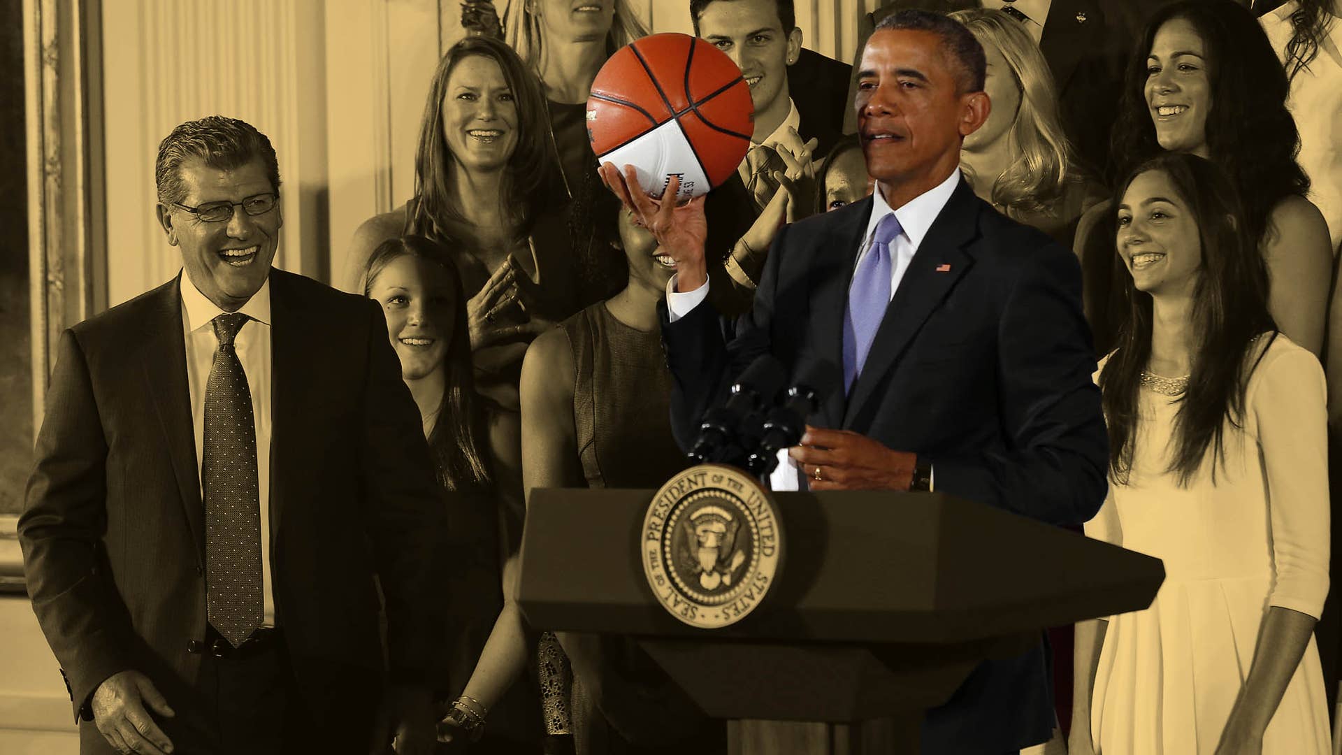 When Barack Obama hit a 3-pointer while on the campaign in 2020 ...