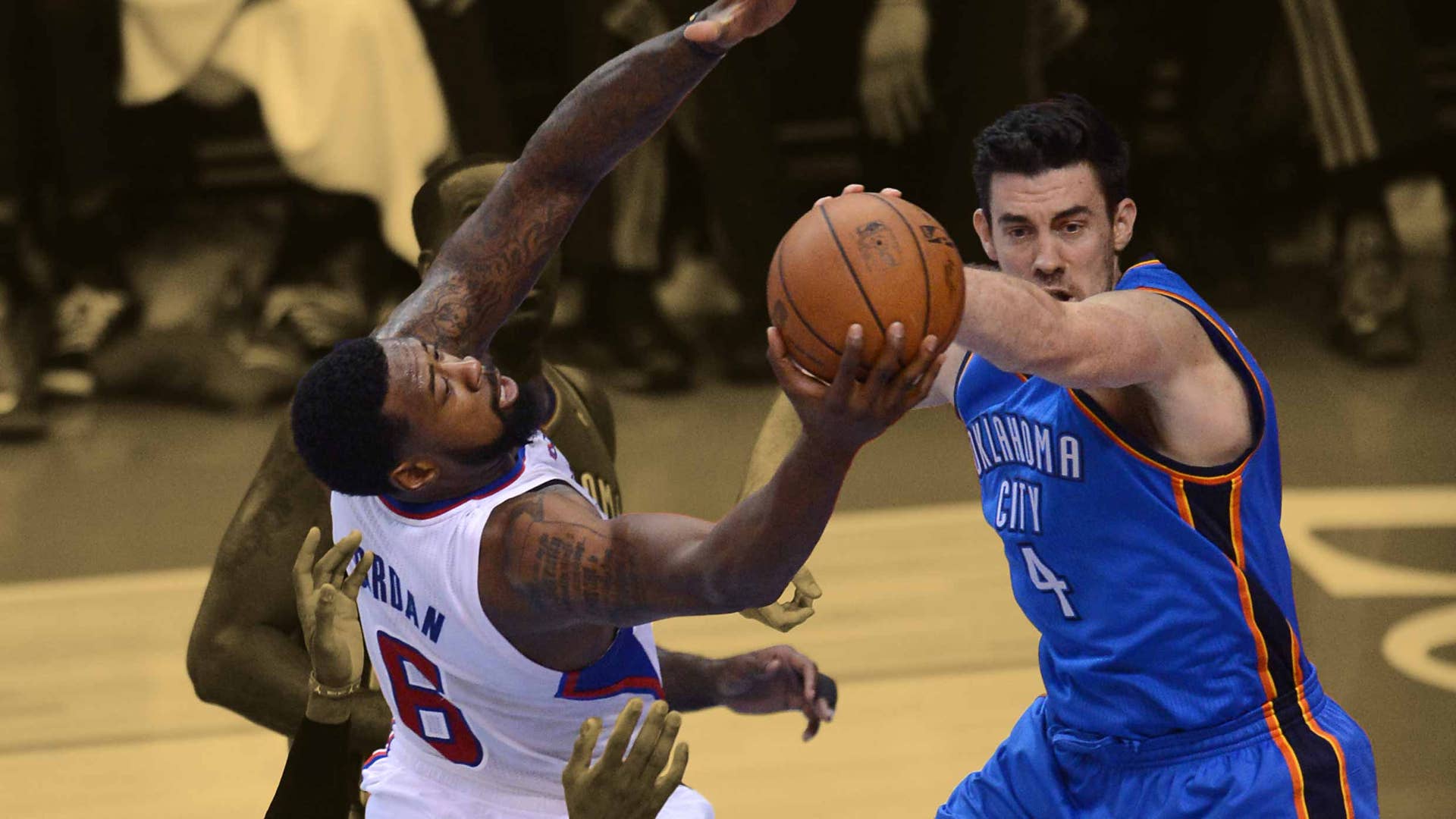 DeAndre Jordan on why Nick Collison was a tough matchups - Basketball ...