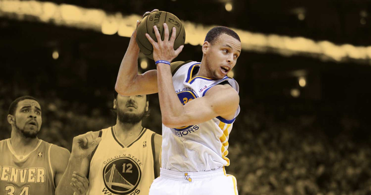 When a rookie Stephen Curry tried to rebound like Dennis Rodman ...