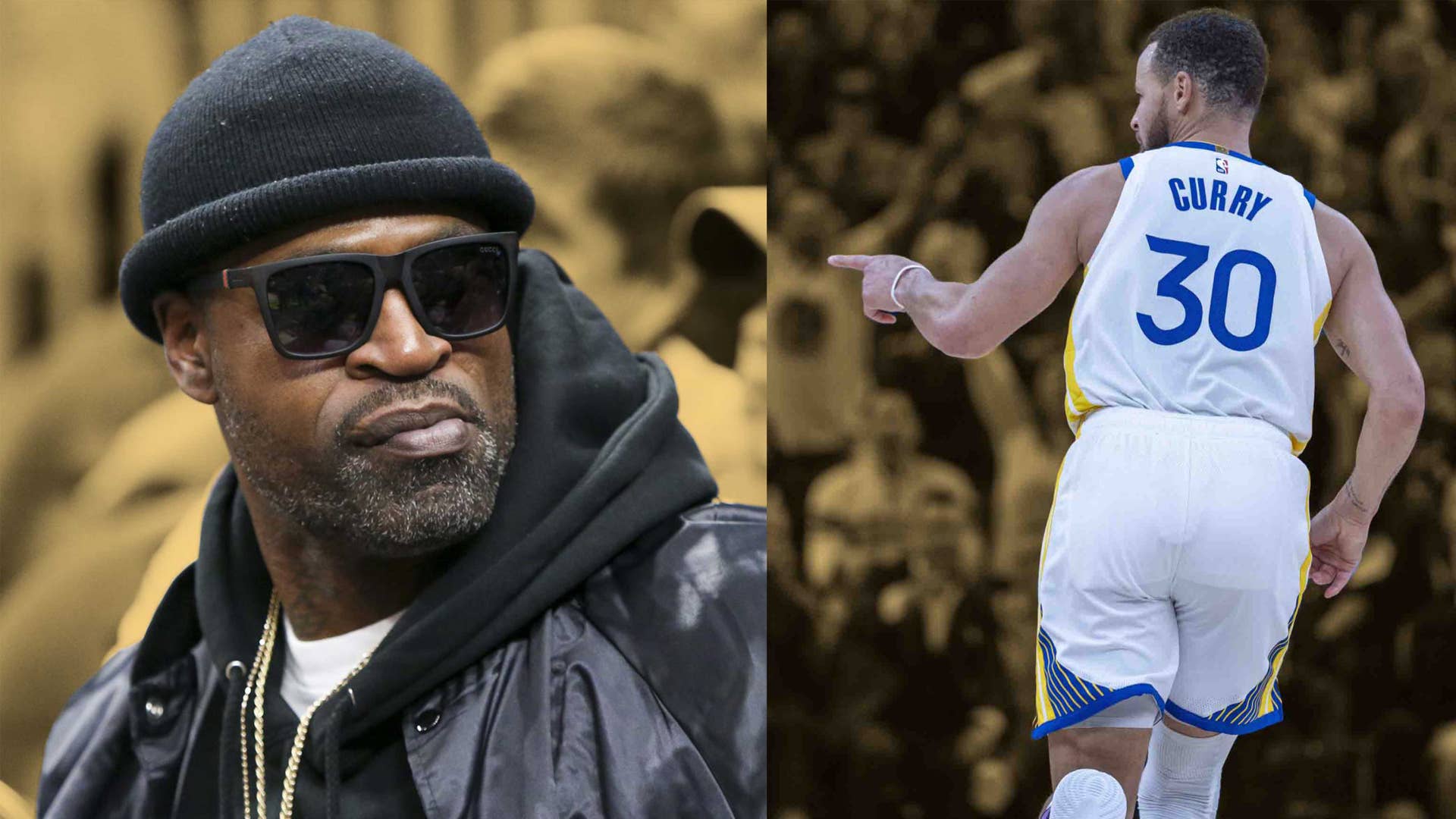 Steph Curry shares hilarious story of Stephen Jackson’s reporter rant ...