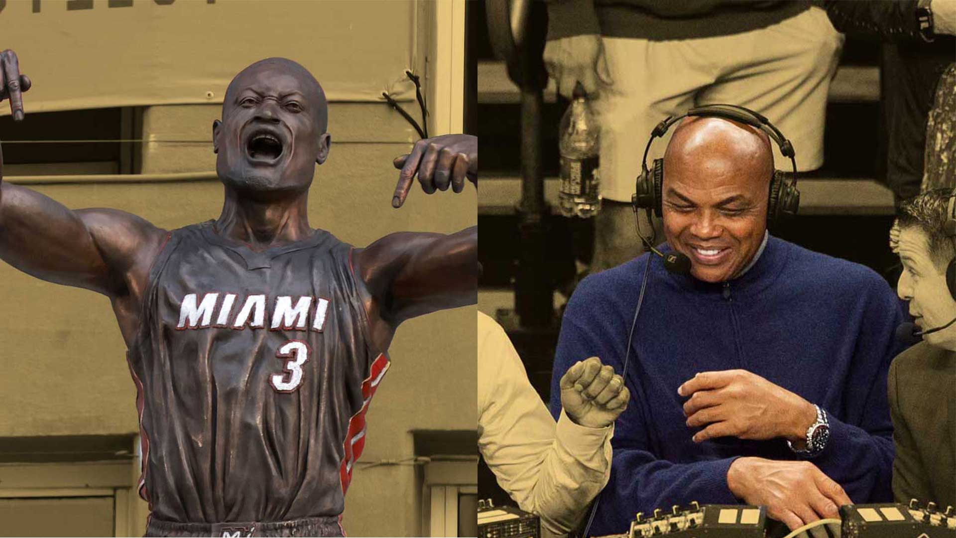 Charles Barkley and the "Inside the NBA" crew take shots at Dwyane Wade ...