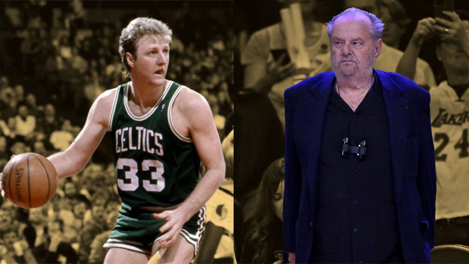 Why Jack Nicholson saw himself in the Boston Celtics icon Larry Bird ...