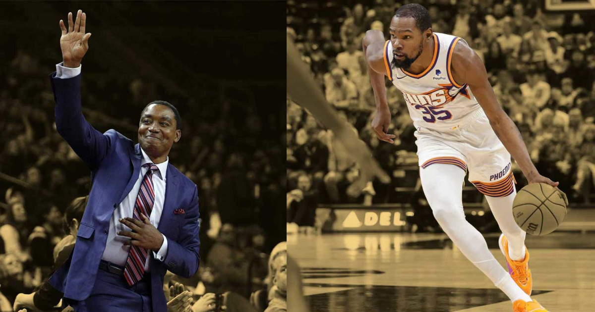 Isiah Thomas makes a bold statement as Kevin Durant continues to ...