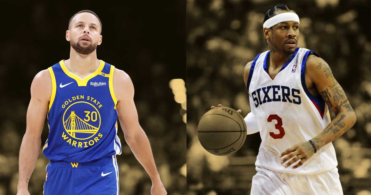 Allen Iverson admits Curry’s shooting is on a different level ...