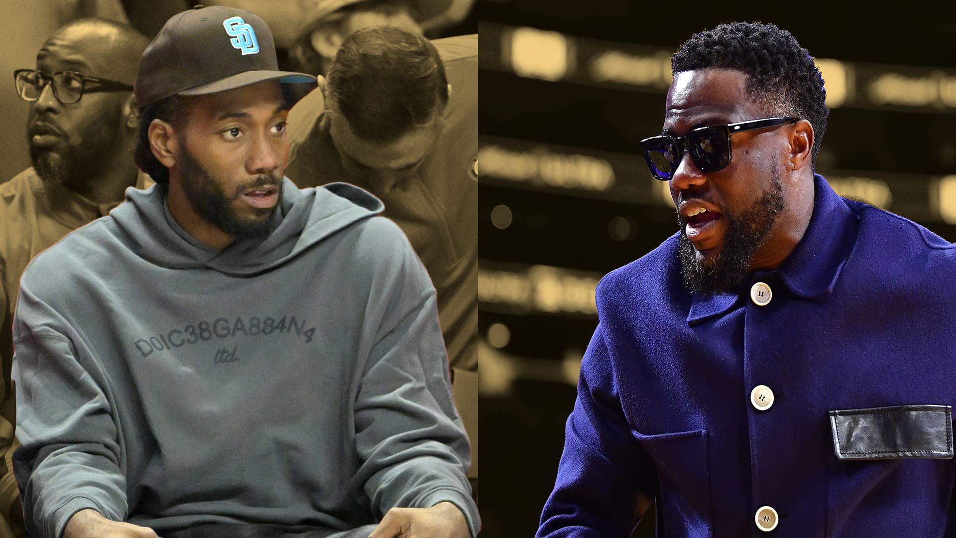 Kevin Hart was in disbelief after witnessing Kawhi's laugh - Basketball ...