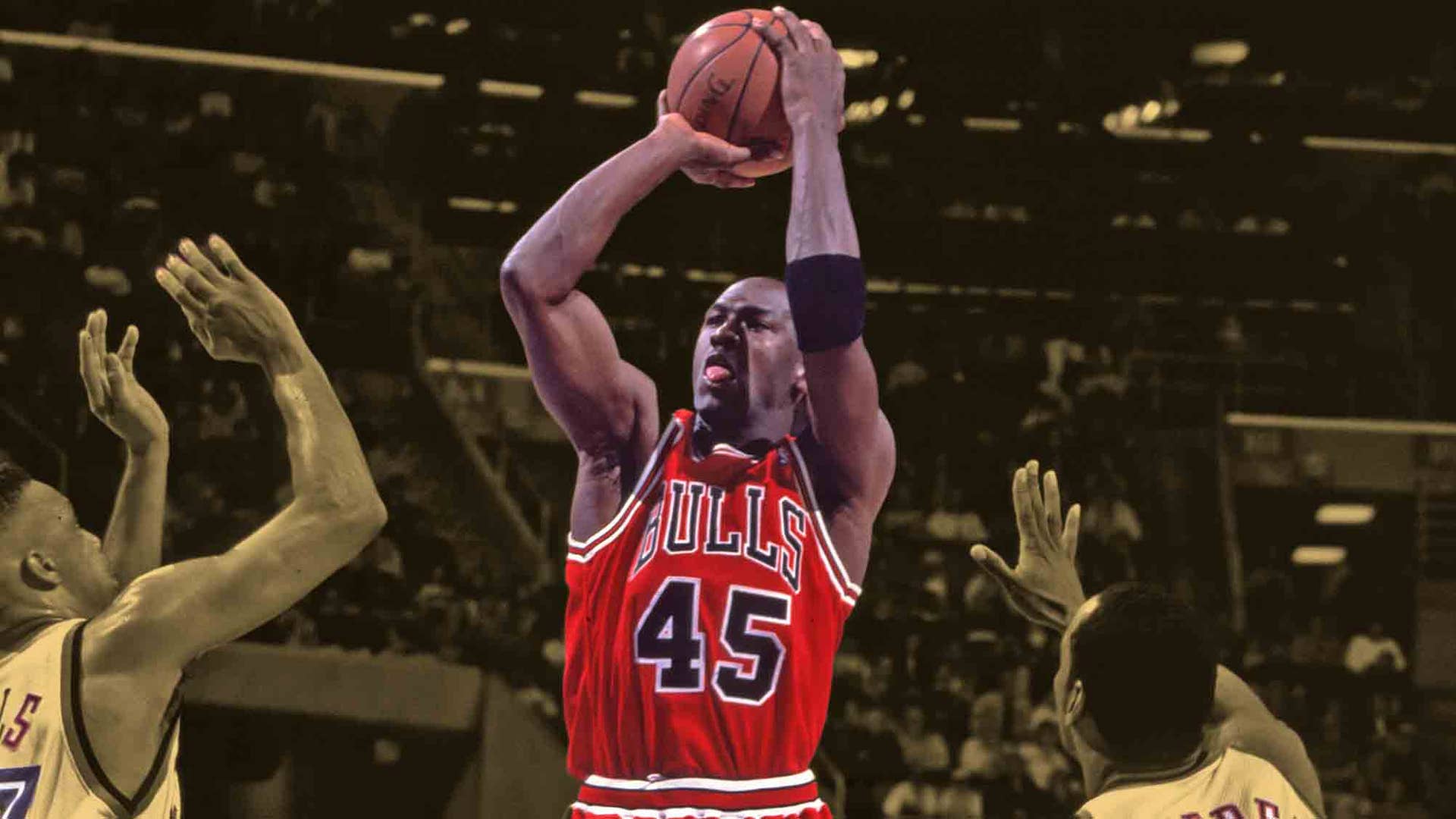 When MJ downplayed his iconic 55-point explosion after his first return ...