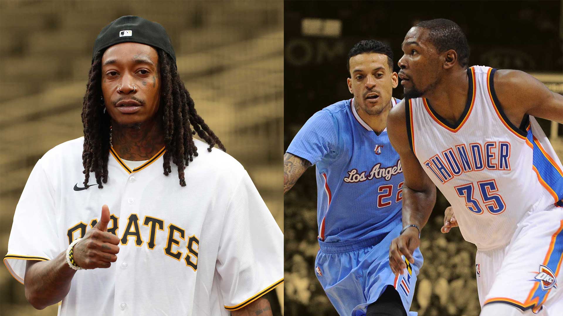 Wiz Khalifa reveals Kevin Durant and Matt Barnes are some of his ...