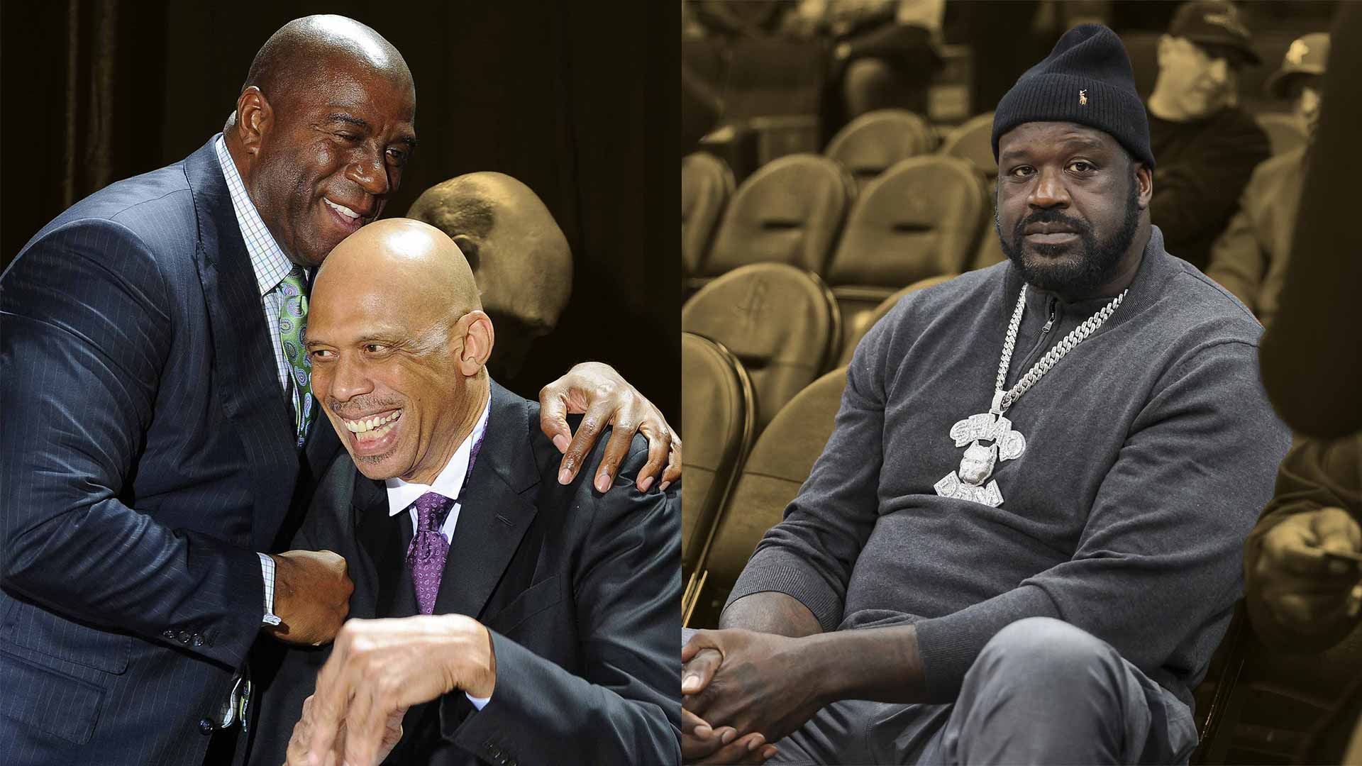 Magic Johnson picked Kareem over Shaq as greatest center - Basketball ...