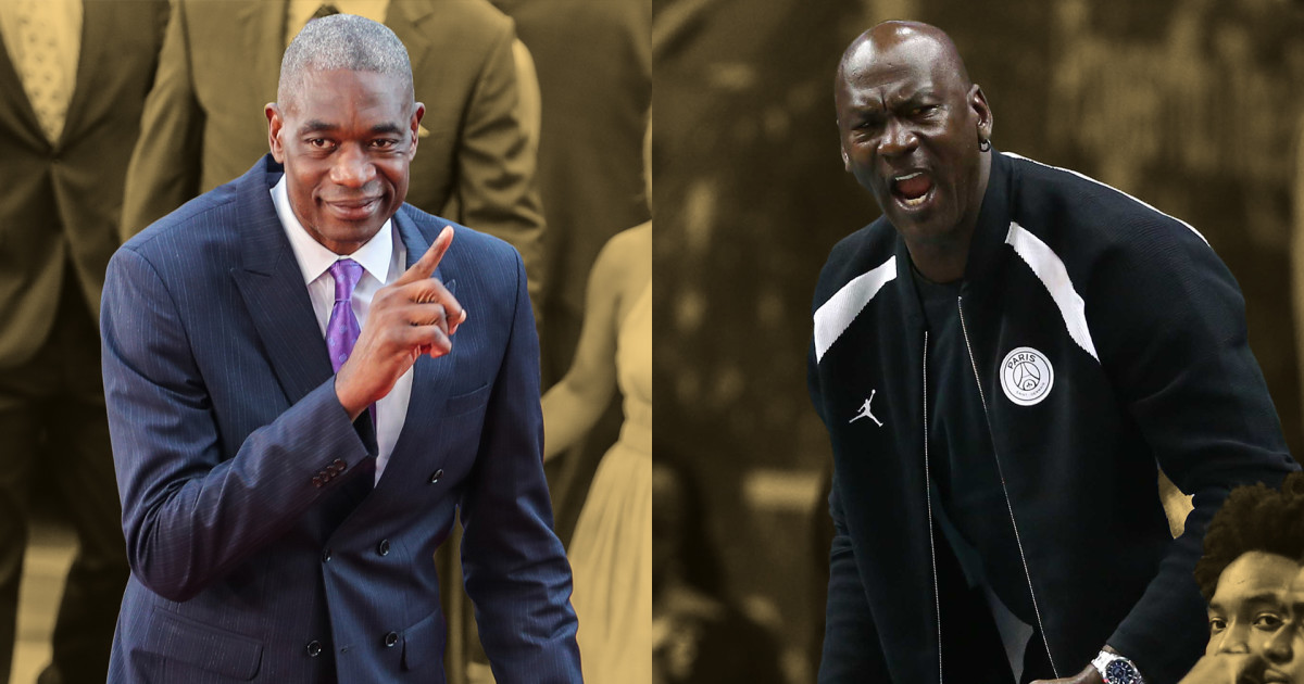 When Michael Jordan finally dunked on Dikembe Mutombo - Basketball Network