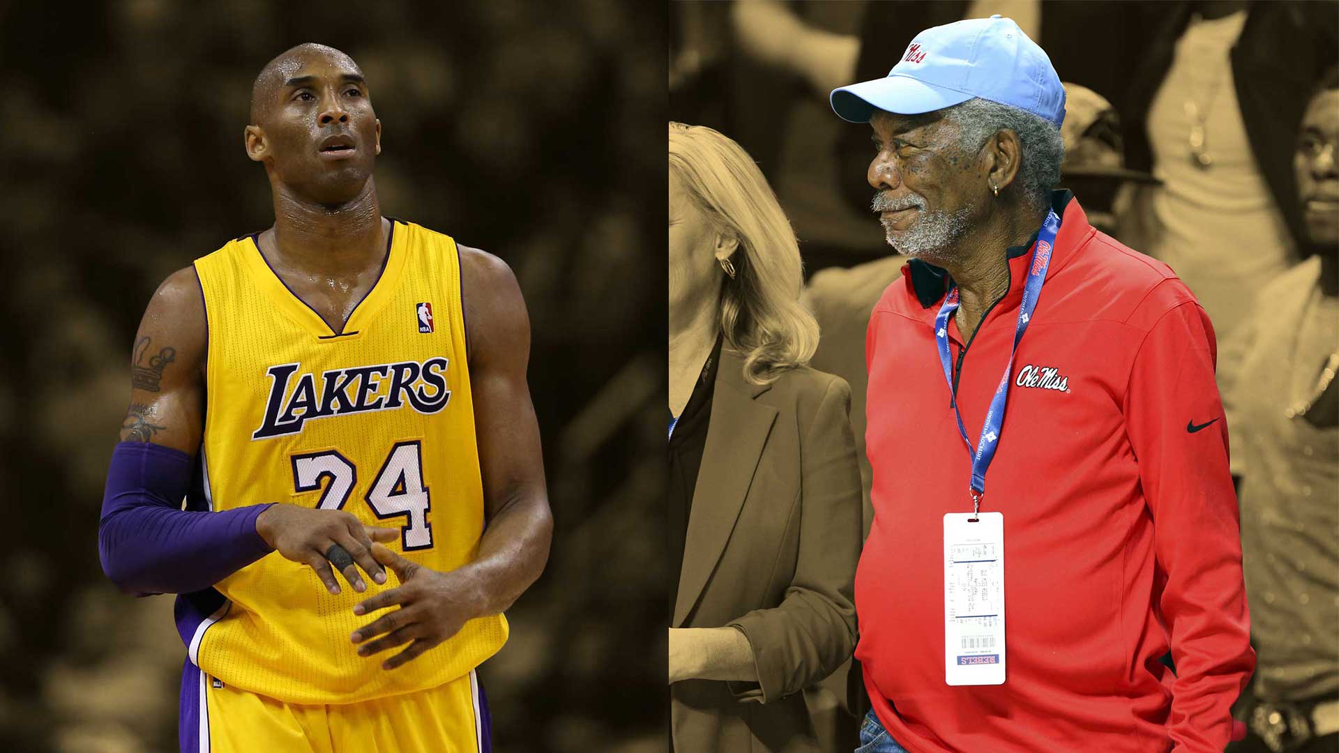 Morgan Freeman narrates dramatic tribute to Kobe Bryant - Basketball ...