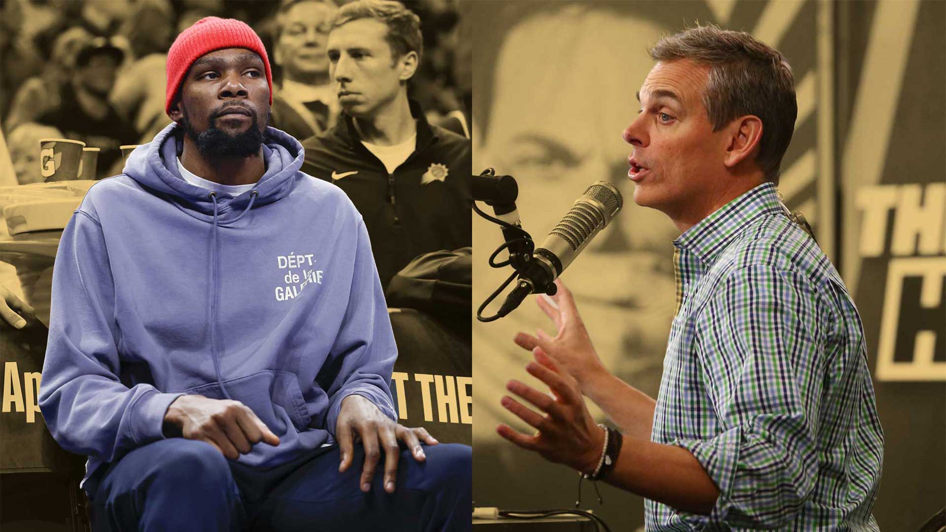 Colin Cowherd says Kevin Durant tanked his own NBA career - Basketball ...