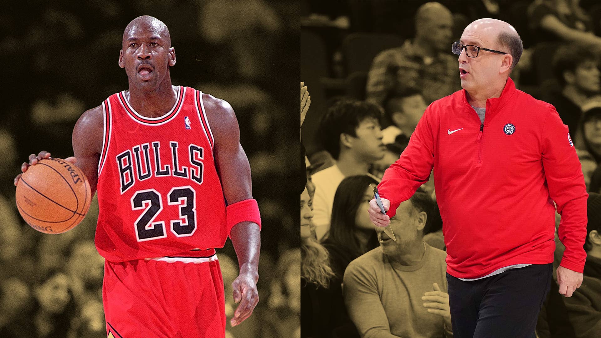 MJ once dropped 44 on the Knicks after Van Gundy called him a con man ...