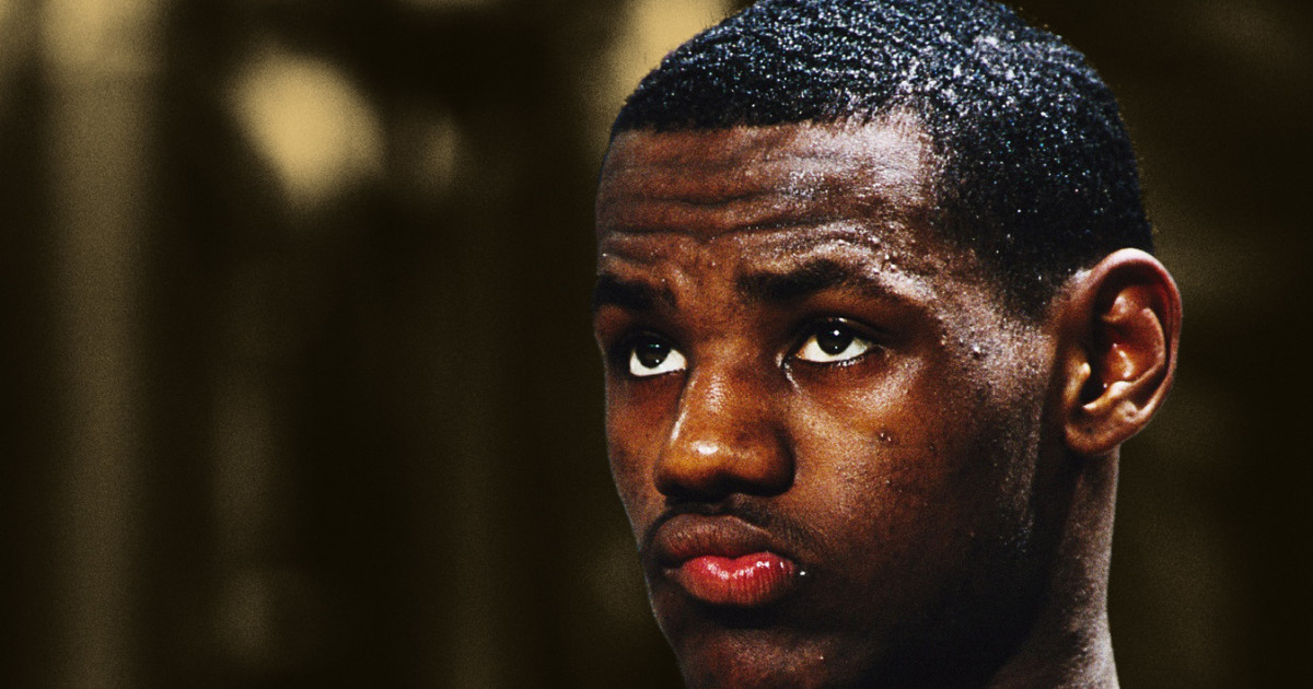 When LeBron's step-dad denied going to Europe from High School ...