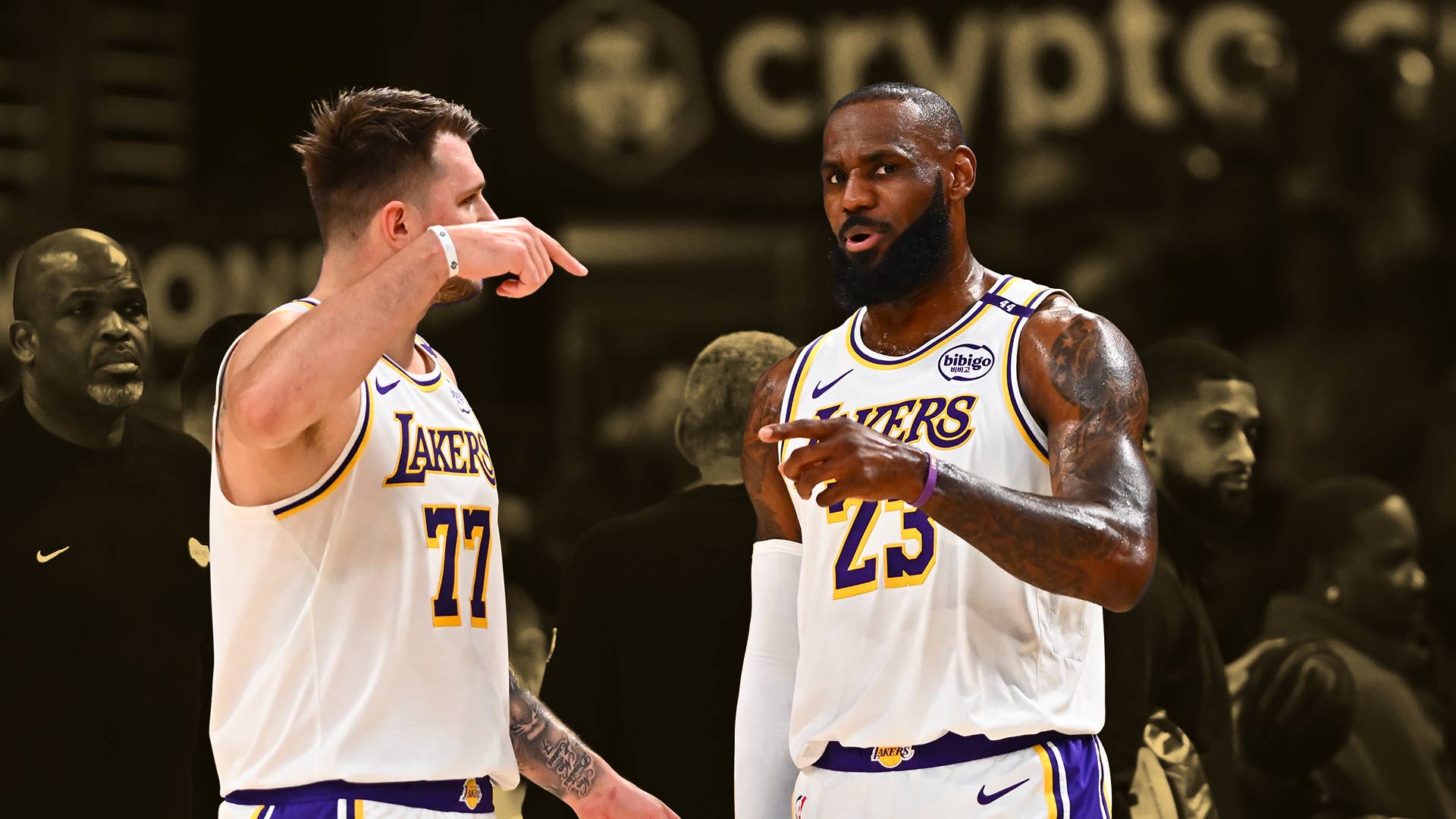 LeBron James spoke about how he welcomed Luka Doncic to LA - Basketball ...
