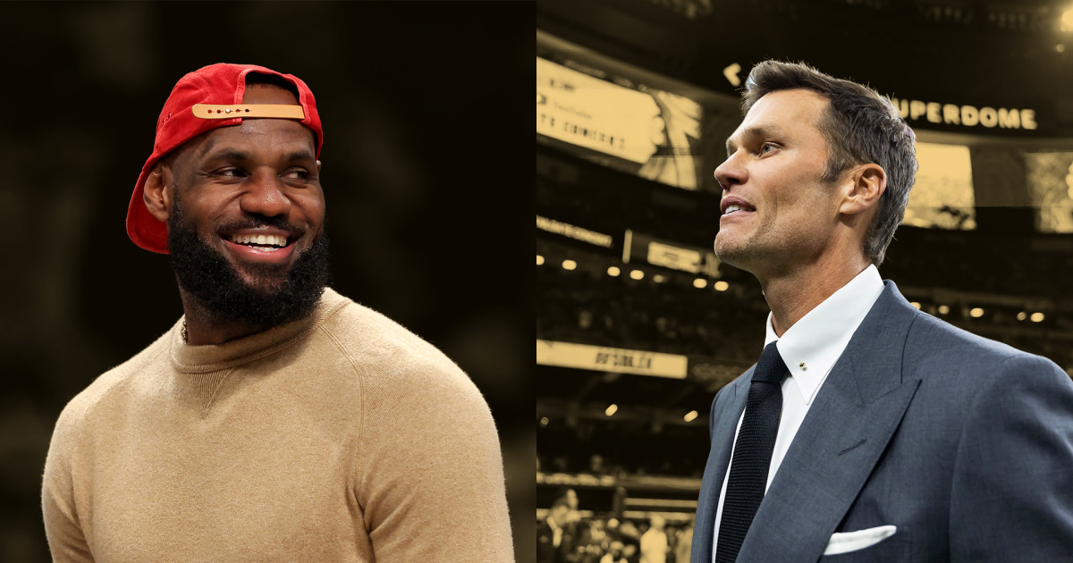 Tom Brady considers LeBron James to be a fellow GOAT - Basketball Network